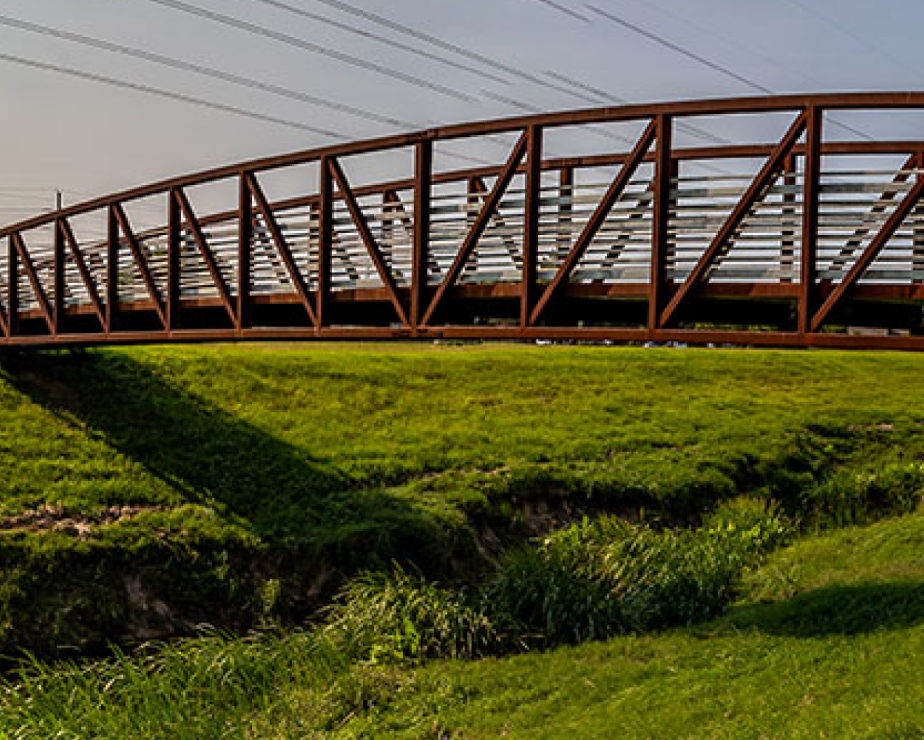 Memorial MUD Pedestrian Bridge Design Project | Pape-Dawson
