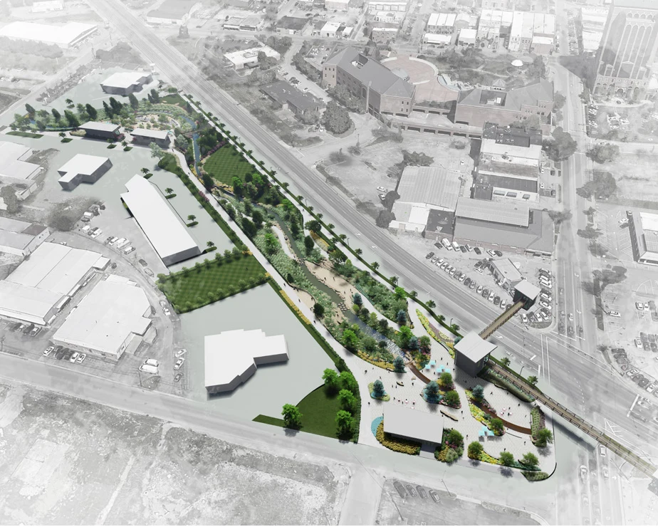 Town Creek Corridor Landscape Architecture Project | Pape-Dawson